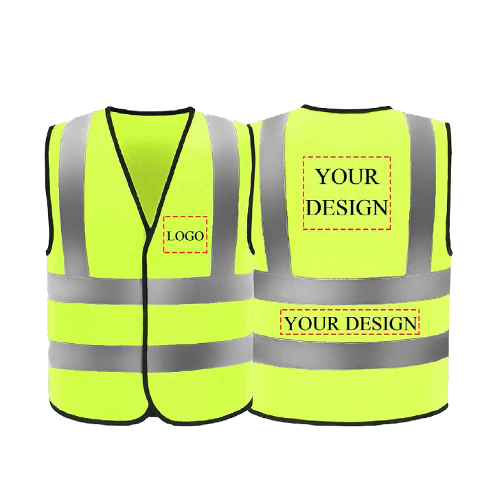 Branded Reflector Vest - Safeken | Personal Protective Equipment & Work ...