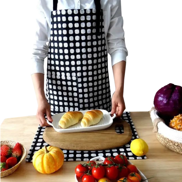 Black Chef Apron - Safeken | Personal Protective Equipment & Work ...