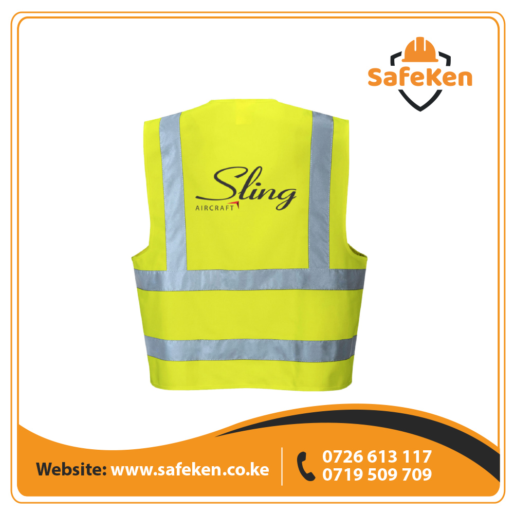 Hi Visibility Reflector Jacket - Safeken | Personal Protective ...