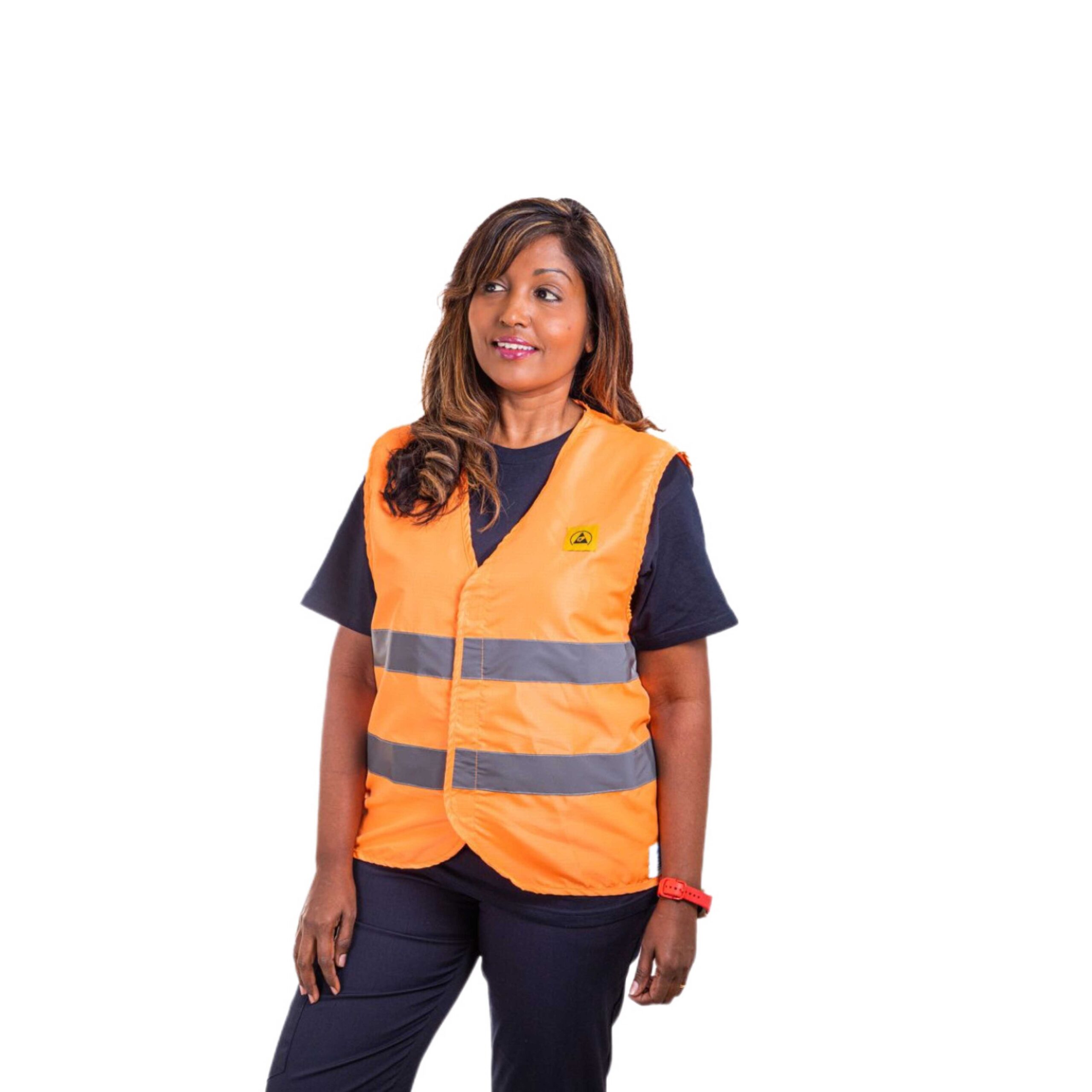 Orange Reflector Jacket - Safeken | Personal Protective Equipment ...